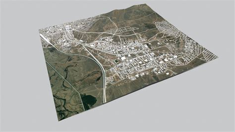 Cityscape Darkhan Mongolia 3d Model By Clickshop3d