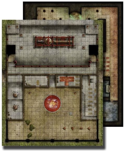 Dojo And Temple For An Eastern Campaign 12 99 For The Flip Mat