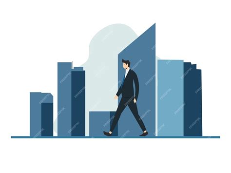 Premium Vector Business Grow Background Illustration