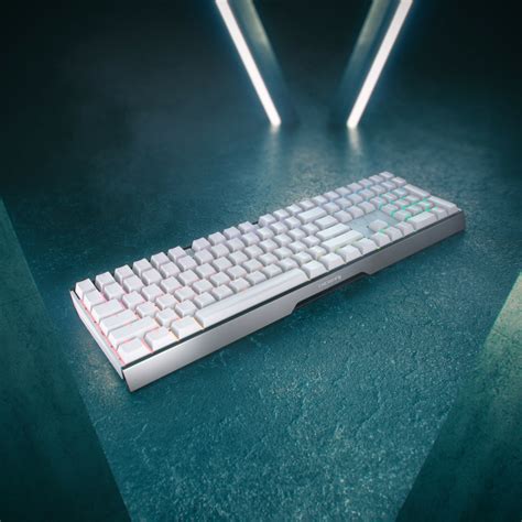 CHERRY MX BOARD 3.0 S Klaviatūra / CORDED MECHANICAL Baltas, modelis ...