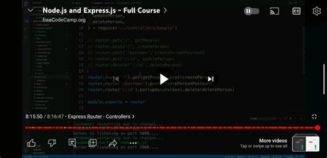 Finally Finished Watching And Practicing Nodejs And Expressjs Fundamentals From Freecodecamp