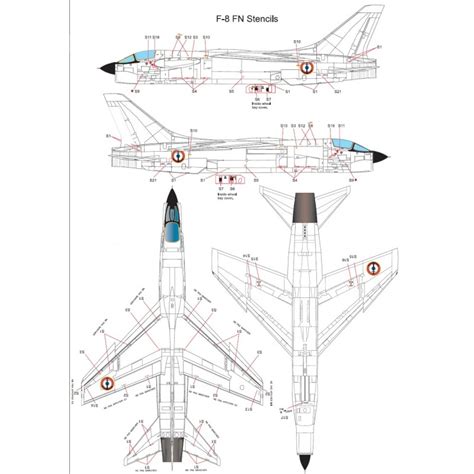 F 8 Crusader Decals Armycast 1 72