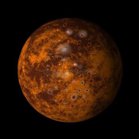 Planet Jupiter And Moons Stock Illustration Illustration Of Cosmic