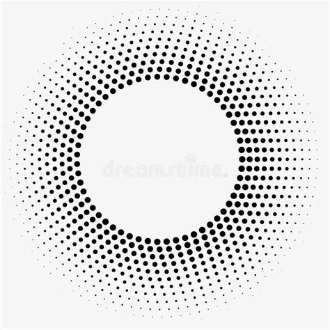 Grunge Halftone Vector Background Vintage Dots Texture Stock Vector