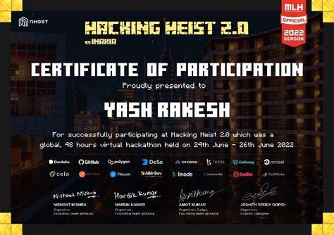yash rakesh on linkedin hackathon hackingheist inaxia team