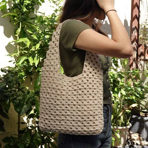 Crochet Checkered Tote Bag Free Pattern And Video Tutorial
