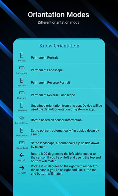 Easy Screen Rotation Manager For Android Download