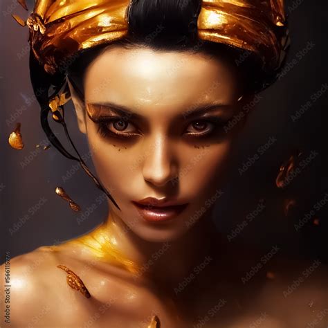 The Golden Goddess Of Black Skin Is Extremely Gorgeous And Beautiful