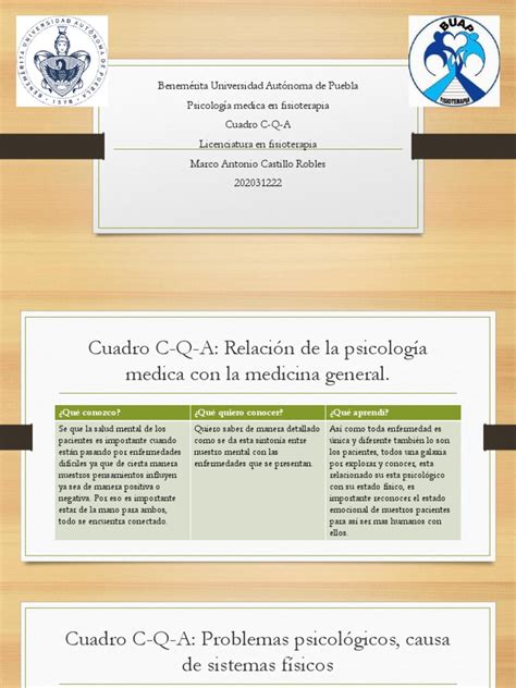 Cuadro C Q A Download Grátis Pdf Estrés Biología Sicología