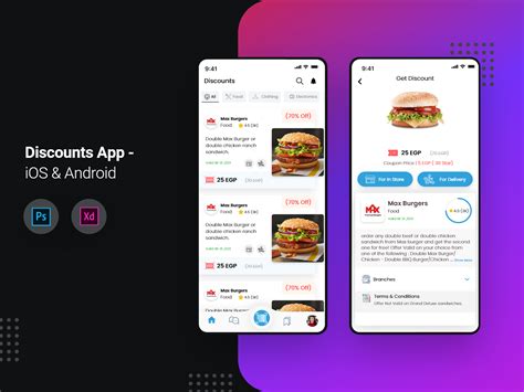 Discounts App By AshraQat Alaa On Dribbble