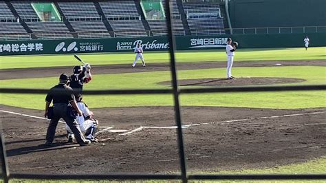 Akasen On Twitter 山田龍聖、空振り三振に斬る147kmhのストレート