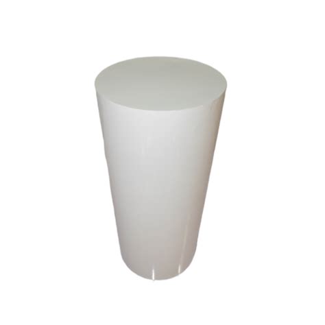 Round White Plinth Hire Melbourne Feel Good Events