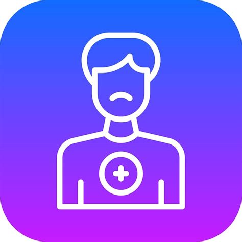 Premium Vector Male Patient Vector Illustration