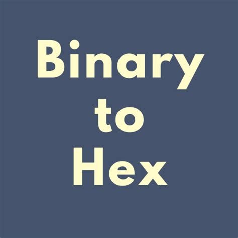 Best Binary To Hexadecimal Converter Online