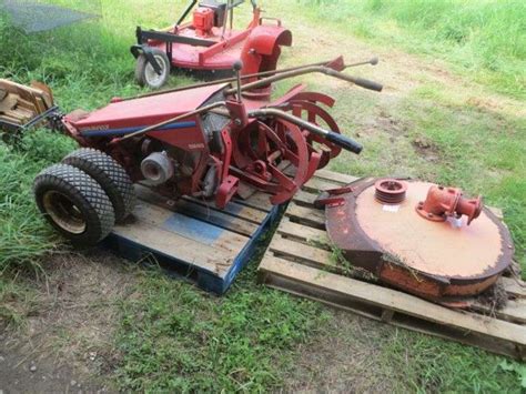 Gravely Walk Behind Tractor With Snow Blower And Cutter Needs Work