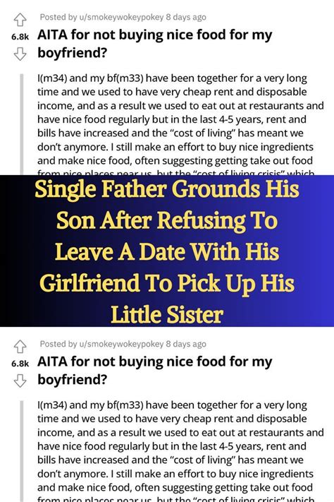 Single Father Grounds His Son After Refusing To Leave A Date With His