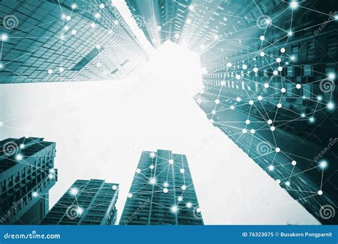 Smart City And Internet Of Things Stock Image Image Of Internet Connection 76323075