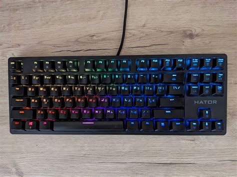Клавиатура Hator Rockfall EVO TKL Kailh Optical Black (HTK-630): 1 400 ...