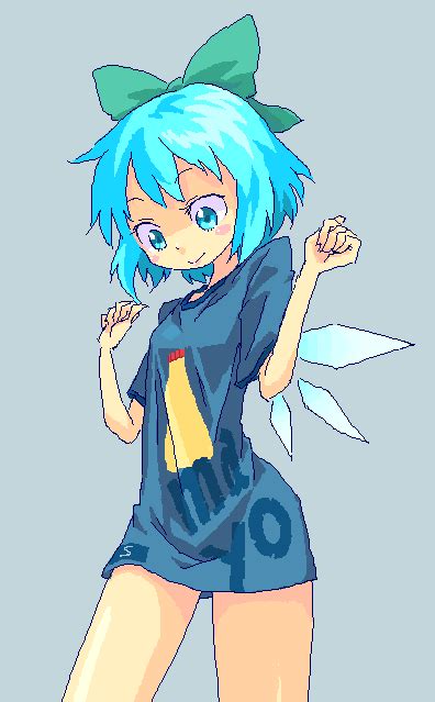Cirno Touhou Drawn By Roku Warrock Danbooru