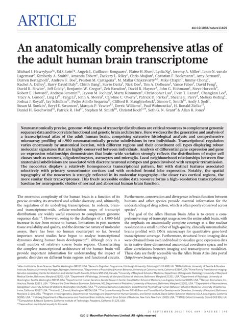 Pdf An Anatomically Comprehensive Atlas Of The Adult Human Brain