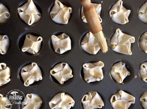 Cheesy Mushroom Puffs Finding Feasts