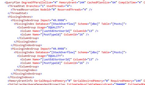 Query Plan Oddities Two Identical Missing Indexes Brent Ozar Unlimited