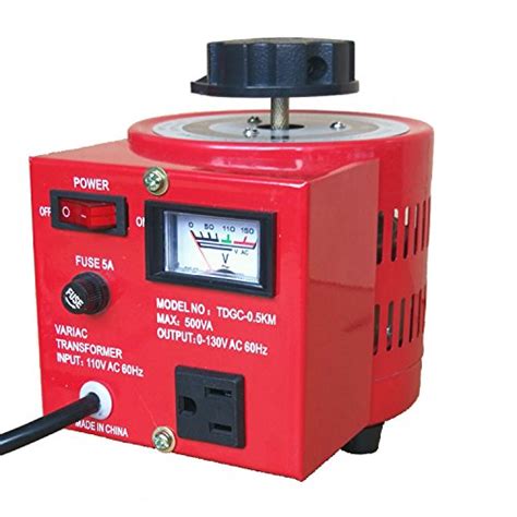 Buy 5 Amp Variac Variable Transformer 0 5kva 0~130 Volt Output