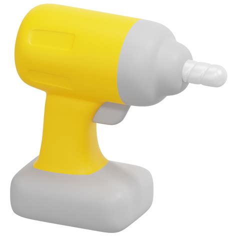 Drill 3d Render Icon Illustration 11619442 Png