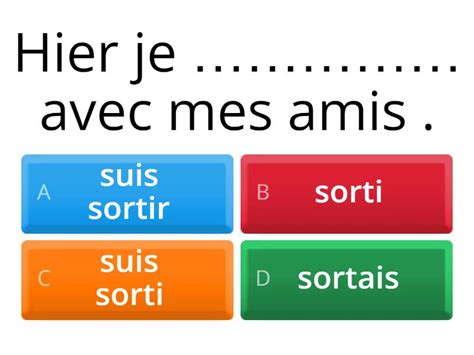 Passé Composé Quiz
