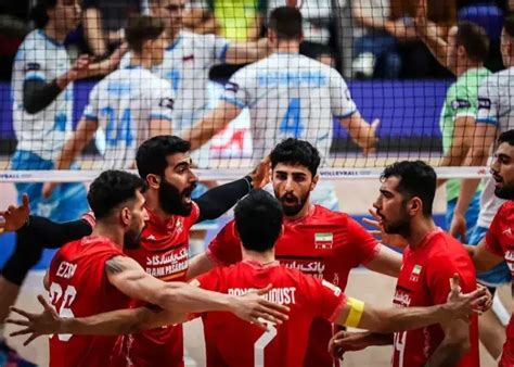 ایران ٣ اوکراین ٢؛ اولین برد والیبال ایران با پیاتزا در لیگ ملتها