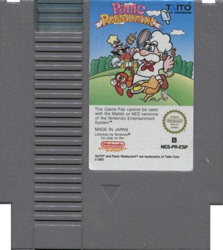 nes panic restaurant esp beg kaptenkrok