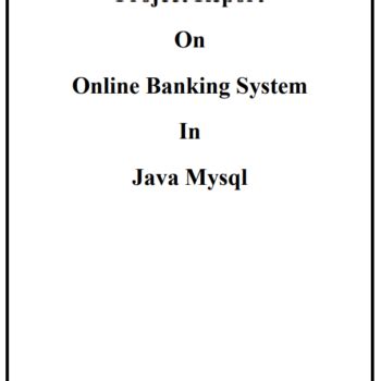 Online Banking System In Java Mysql Project Report Dfd Diagram