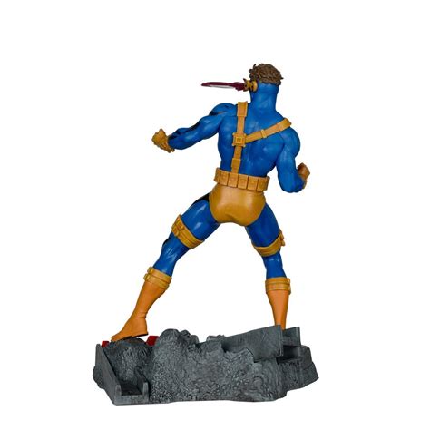 Marvel Cyclops X Men 1 110 Scale Posed Figure With Scene