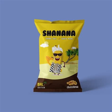 Contoh Label Keripik Pisang Urusan Sekolah