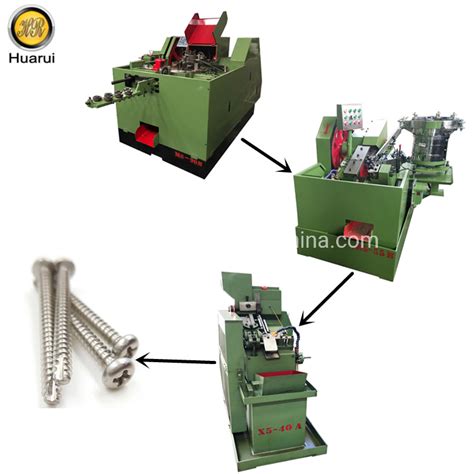 Slot Head Screw Making Machine Milling Machine Thread Rolling Machine