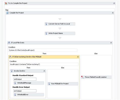 Leftover Cake Configuring A Tfs Buildprocesstemplate To Generate Msi Setup Files