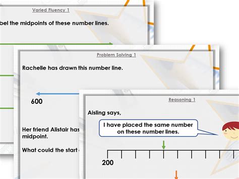 Year Maths Number Line To Lesson Autumn Block By