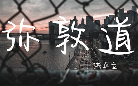 【无损音质】弥敦道 洪卓立 「街边太多人与车 繁华闹市人醉夜」 屠夫怕有空余 洗衣服 哔哩哔哩视频