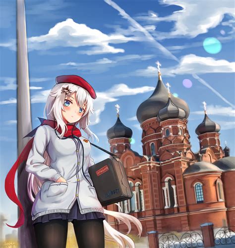 Safebooru 1girl 9a 91 Girls Frontline Absurdres Bangs Beret Black