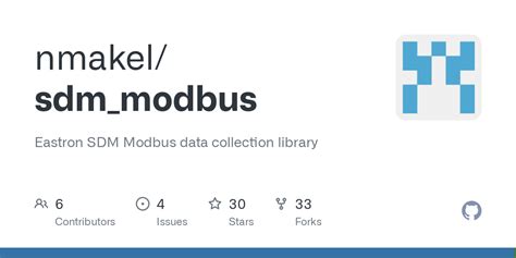 GitHub Nmakel Sdm Modbus Eastron SDM Modbus Data Collection Library