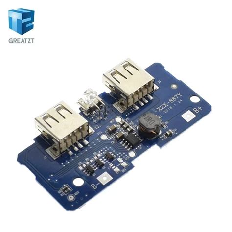 Jual Dual Usb Module Power Bank Diy V To V A Lithium Powerbank