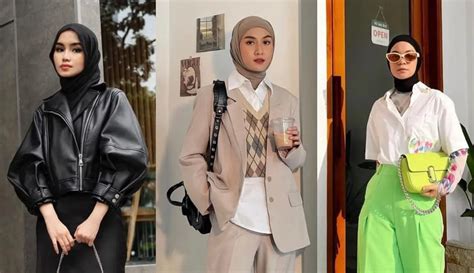 8 Potret Ootd Hijab Aesthetic Ala Selebgram Inspirasi Tampil Stylish
