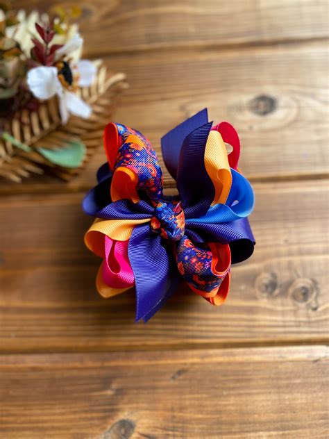 Multicolor Bows Lilareneecreations