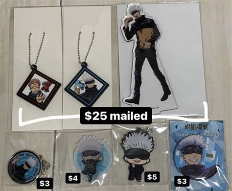 Jujutsu Kaisen Gojo Gojou Satoru Standee Keychain Acrylic Stand Badge