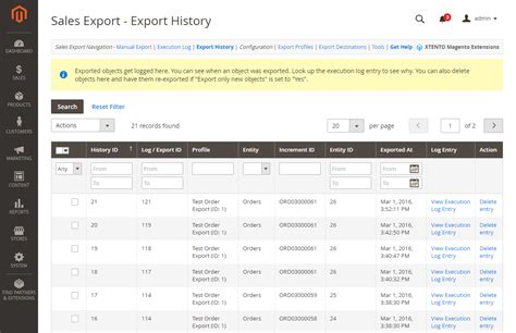Magento Order Export Module By Xtento Firebear