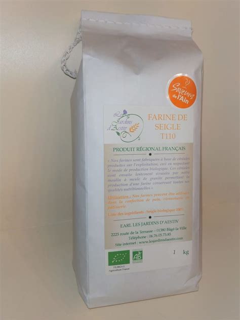 Farine De Seigle Bio T Kg HappyPanier