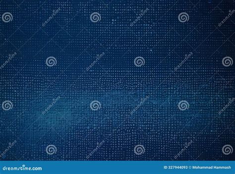 An Abstract Background Of A Digital Matrix Code With Lines Of Binary Code Streaming In Shades Of