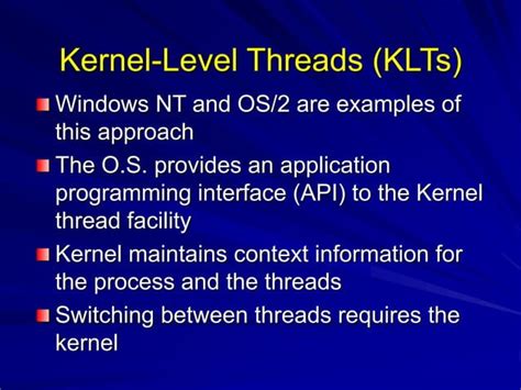 Lecture 13 Threads Presentation 16 Slides Ppt