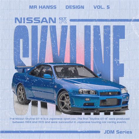 Best 13 Nissan Skyline Gt R R34 Poster Fan Art Artofit