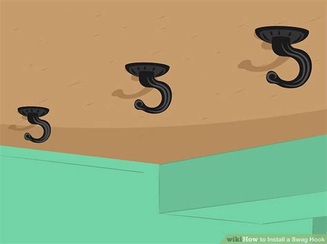 3 Ways To Install A Swag Hook Wikihow
